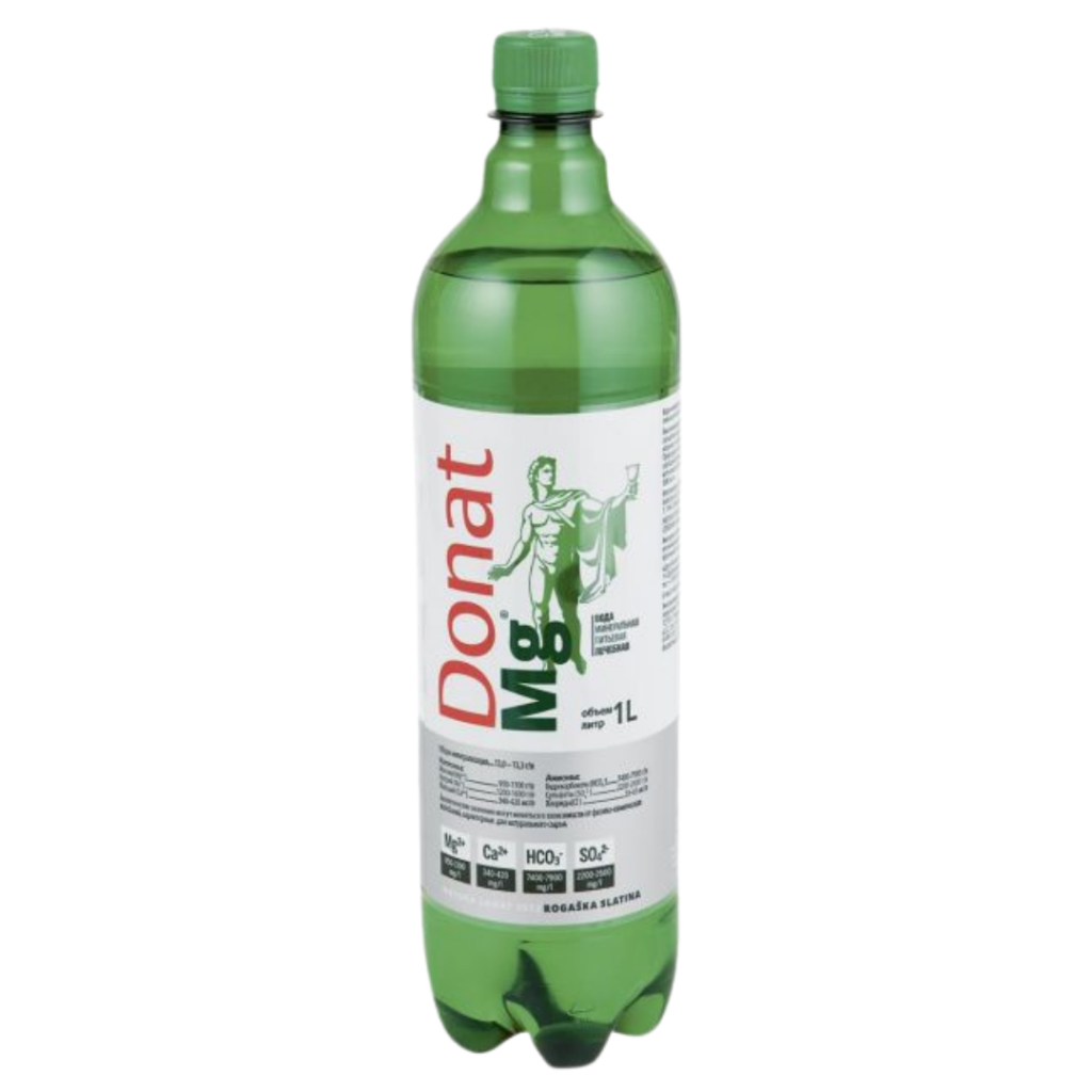 Donat Mg - Mineralwasser magnesiumhaltig – mit Kohlensäure – 1L ...