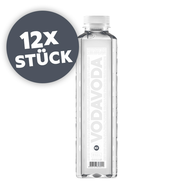 Voda Voda – Quellwasser – 12×0.5L – BalkanKing.ch - Balkan Shop